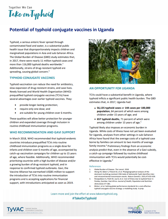 Uganda Resources - Take on Typhoid