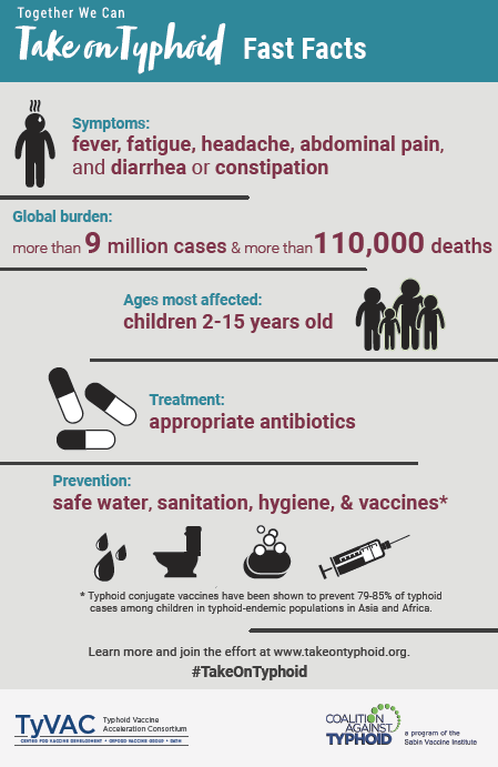 Infographics - Take on Typhoid